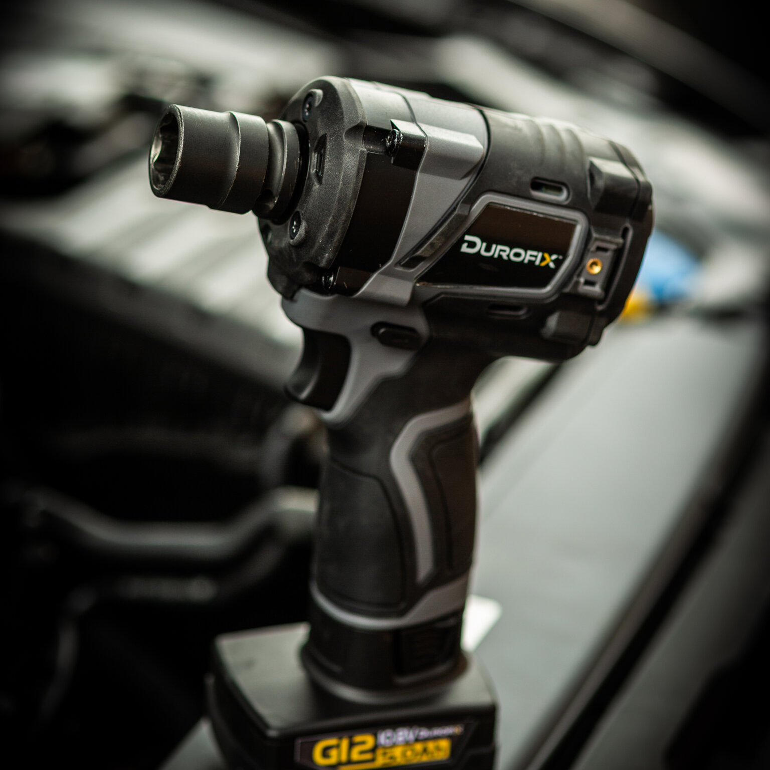 Durofix RI12184 G12 Series Brushless 1/2" Drive Cordless Impact Wrench ...